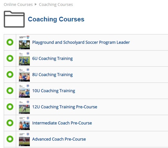 AYSOU Online Coaches Courses